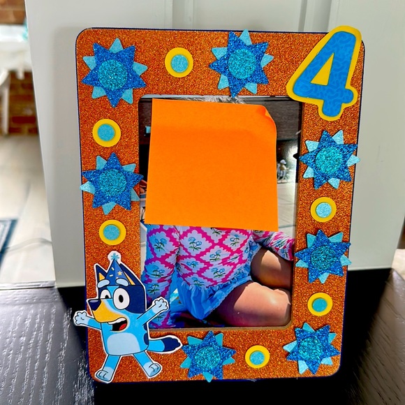 Accents | Handmade Bluey Frame | Poshmark